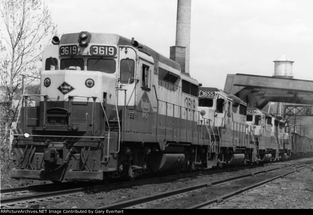 RDG GP30 #3619 - Reading Co